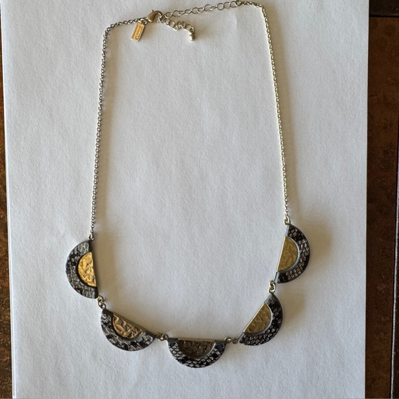 Bella Canvas | Jewelry | Canvas Gold Toned Metal And Gray Faux ...